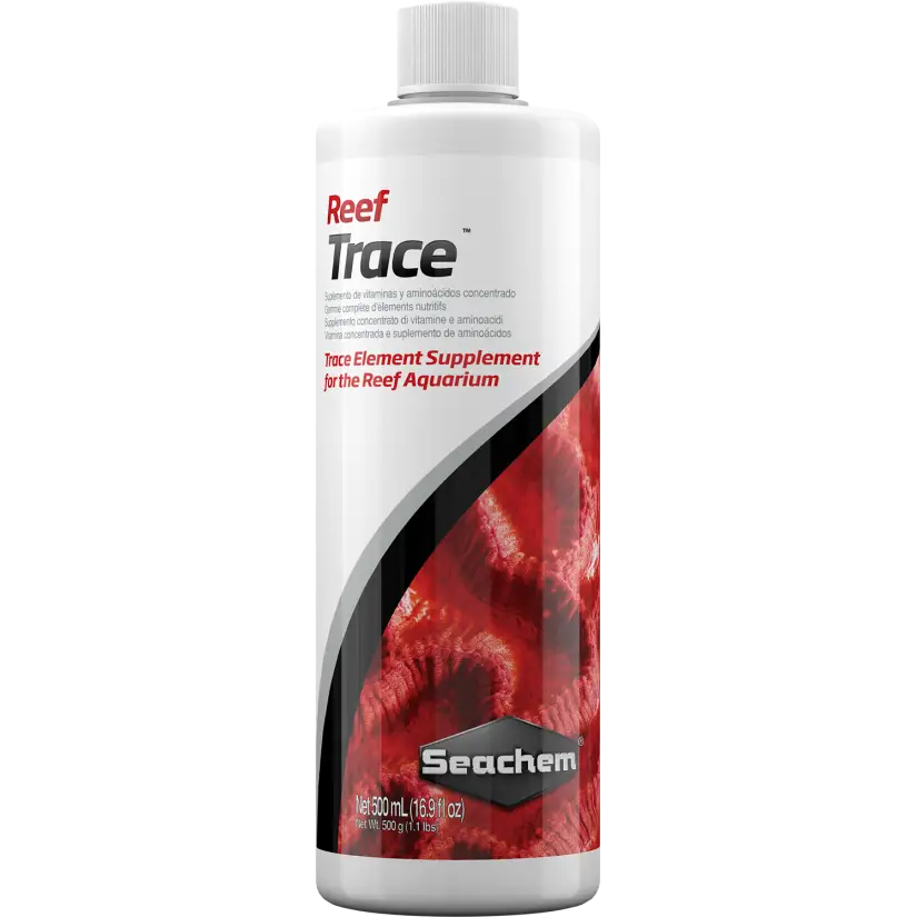 SEACHEM - Reef Trace 500ml - Oligo-éléments pour aquarium