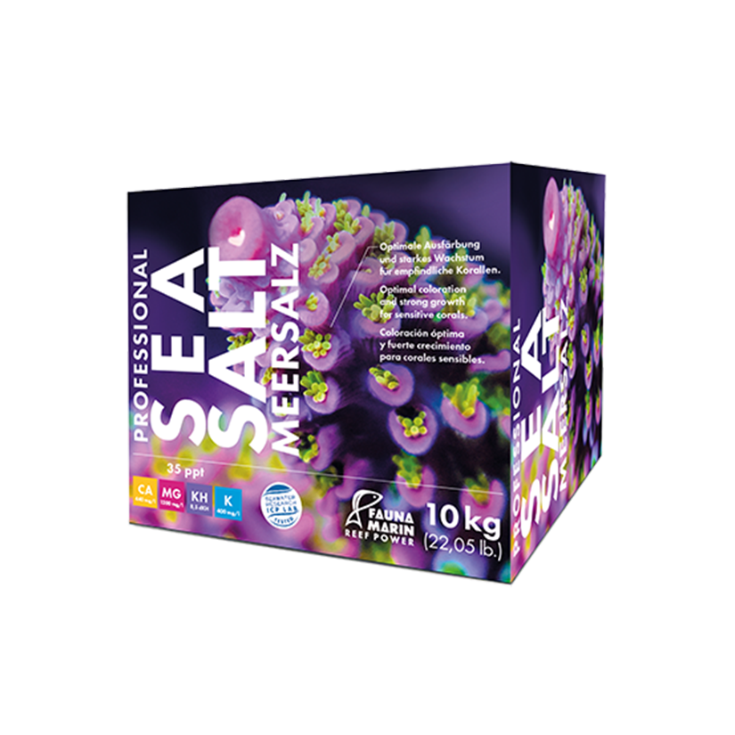 FAUNA MARIN - Professional Sea Salz - 10 kg Carton - Sea salt for reef ...
