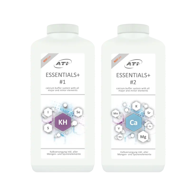 ATI - Essentials + - 1 et 2 - 2x10 L - Apport en KH, Ca et Mg