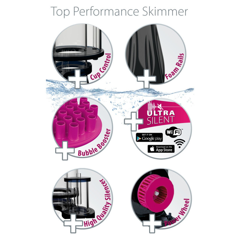 Aqua Medic - Ocean Queen 300 - 3000 liters - Skimmer with pump