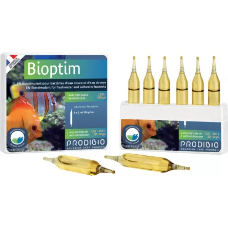 PRODIBIO - Bioptim - 6 vials - Nutrient solution for bacteria