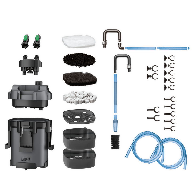 TETRA - Ex 500 plus - 100 litros Kit completo de filtro externo
