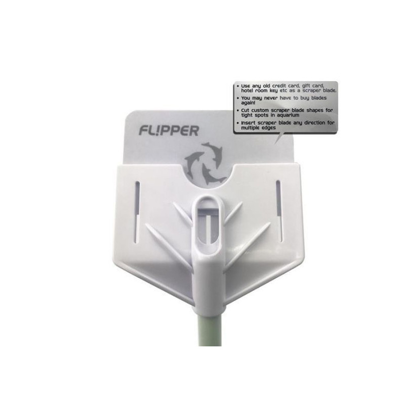 FLIPPER - Flipper Platinum Scraper - 70 cm - Scraper for aquarium