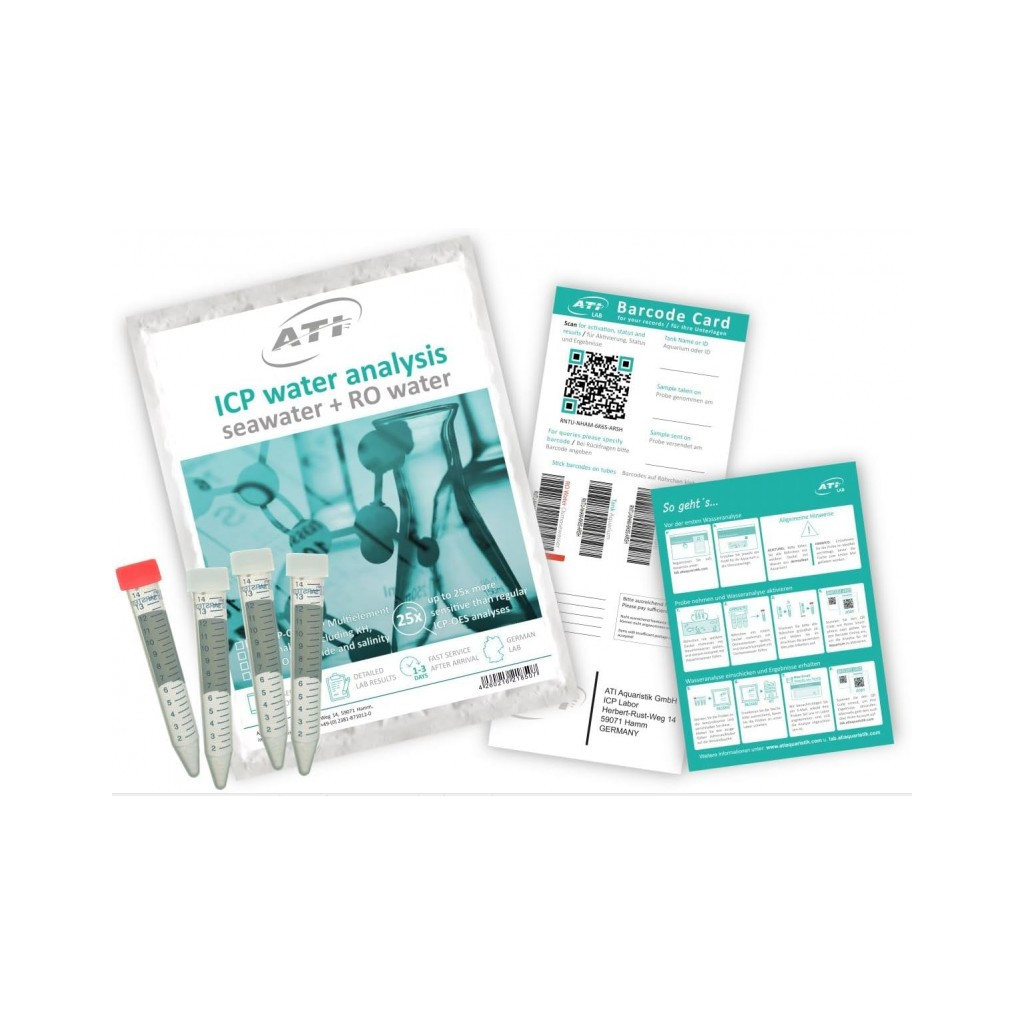 FAUNA MARIN - Reef ICP Test Total - Set di 6 test