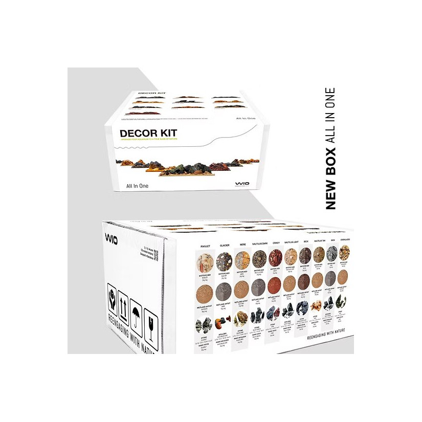 WIO - Kit para el río Everglades - Kit completo de paisajismo acuático