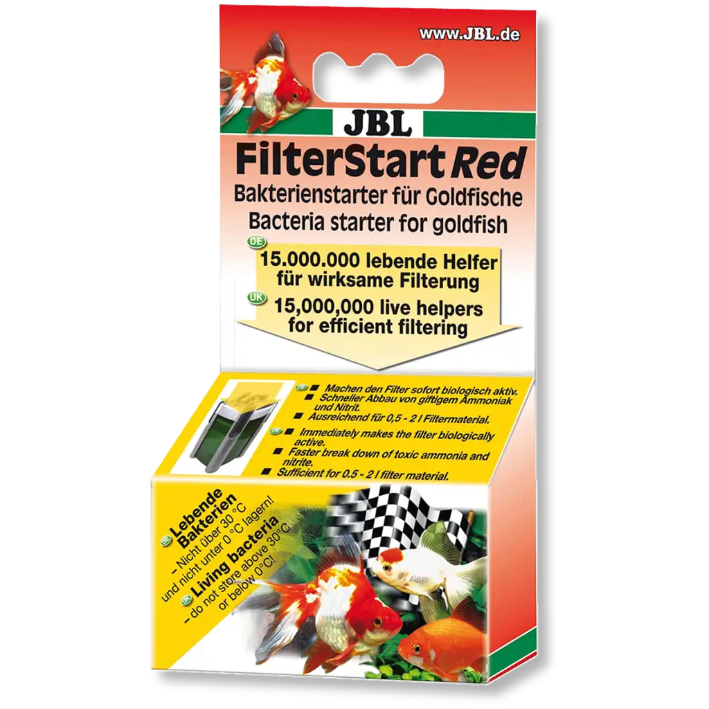 JBL - FilterStart Red - 10ml - Gotas ativadoras de bactérias