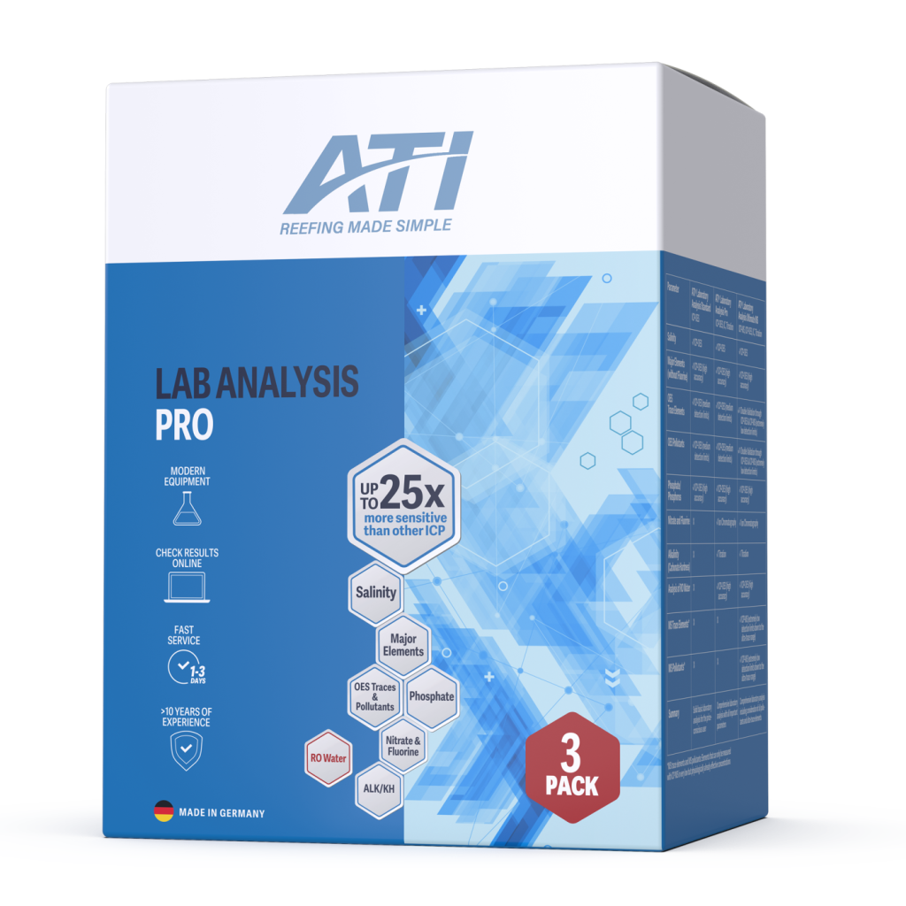 Analisi ICP-OES dell'acqua di mare per acquari