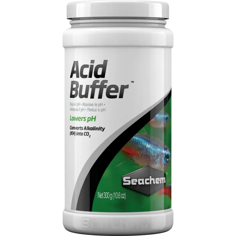 SEACHEM - Acid Buffer 300g - pH Minus pour aquarium d'eau douce