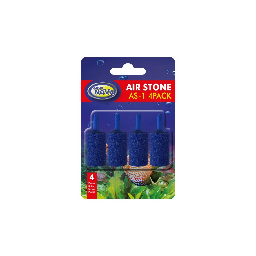 AQUA NOVA - Cylindrical air diffuser - x4 - For air pump