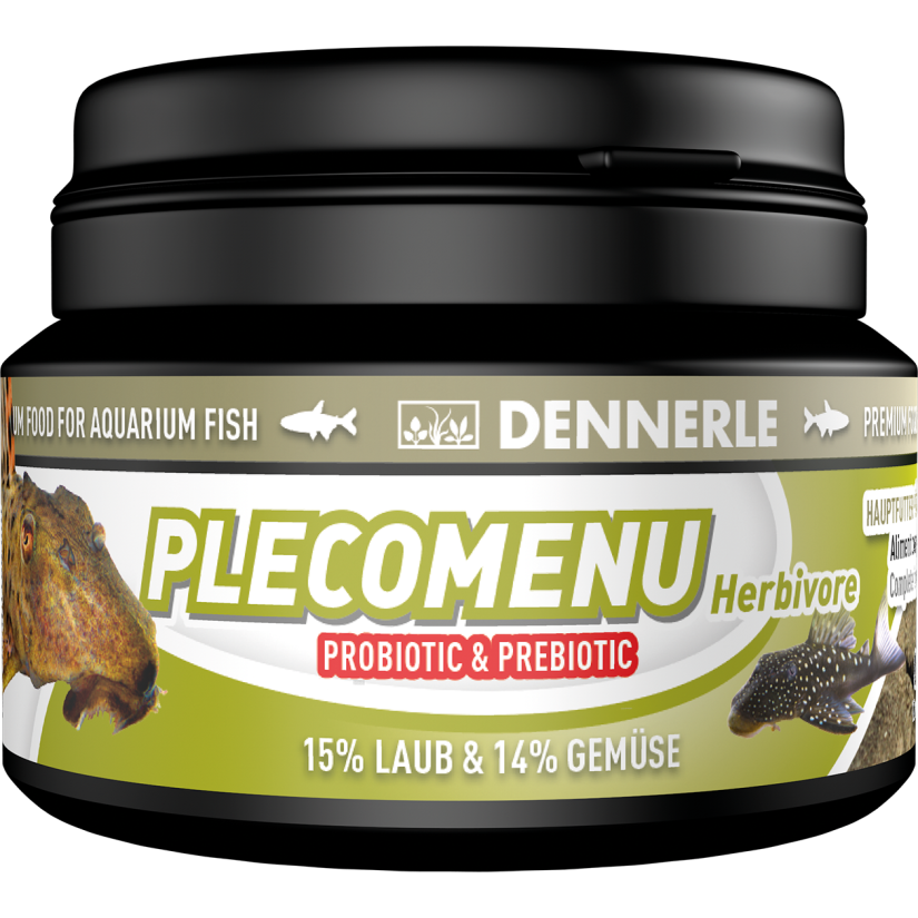 DENNERLE - PlecoMenu Herbivore - 100ml - Food for catfish