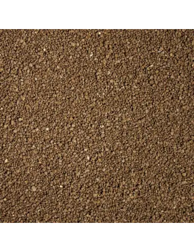 DENNERLE - Crytal Quartz - 10kg - Grava de cuarzo marrón oscuro
