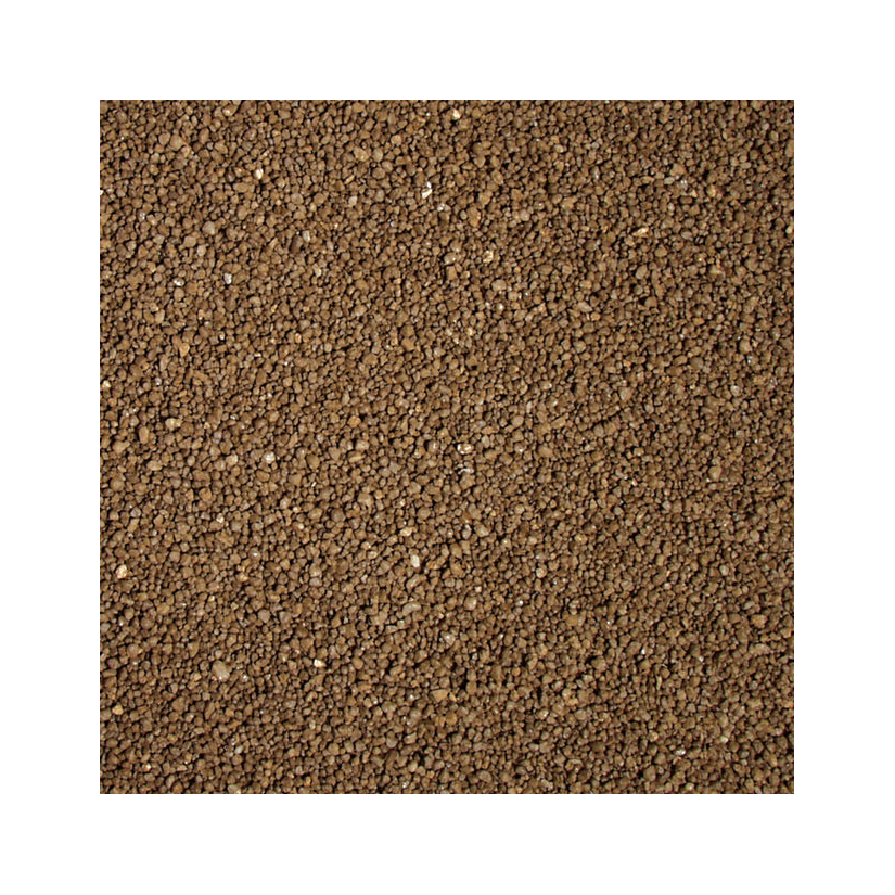 DENNERLE - Crytal Quartz - 10kg - Gravier quartz Brun Foncé